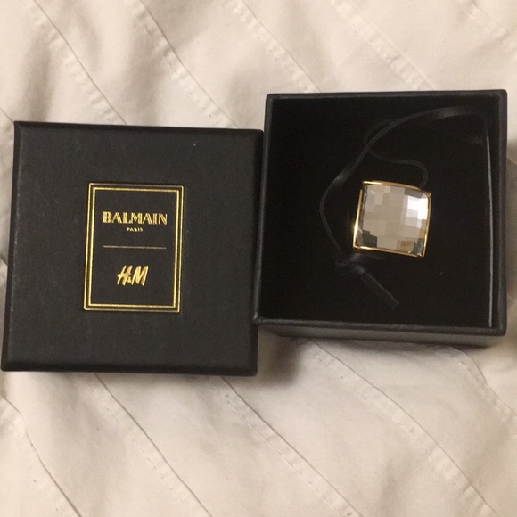 Balmain | Jewelry | Authentic Balmain Paris Pour Hm Ring | Poshmark